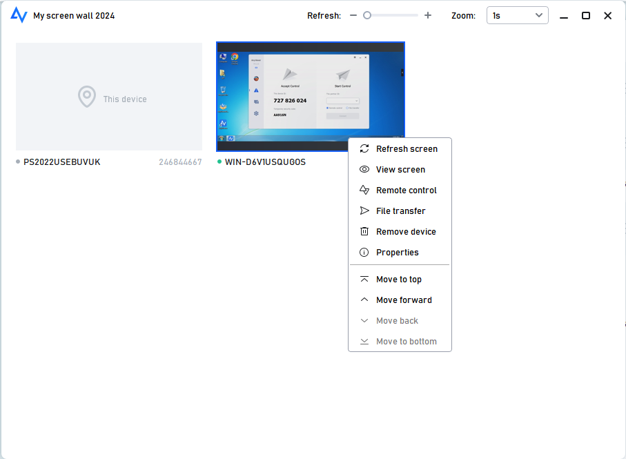 How to create screen walls to view multiple device screens simultaneously in one window